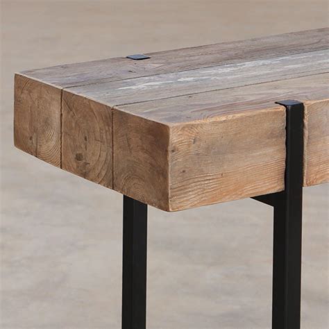 Massive Console Table With Shelf Kayulama