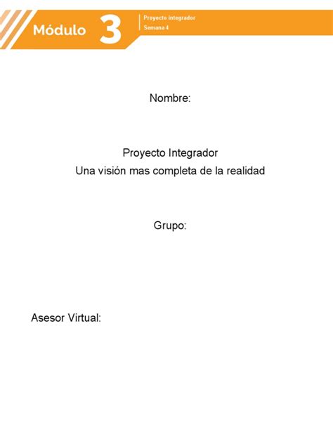 Proyecto Integrador Modulo 3 Pdf Violencia La Violencia Contra Las Mujeres