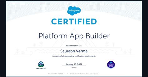 Saurabh Verma On Linkedin Salesforcecertified Salesforcecertification Salesforcedeveloper…