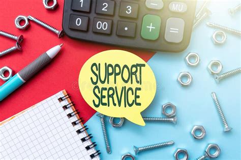 Inspiration Showing Sign Support Service Business Showcase Activity For Execution Of A Product