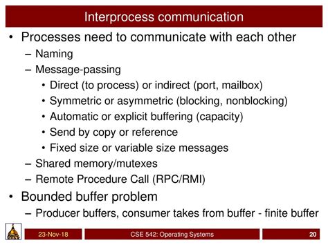 cse 542 operating systems ppt download