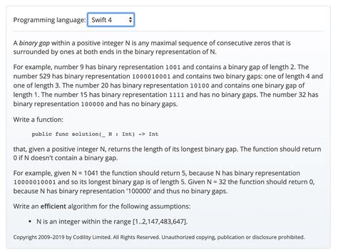 Codility Lesson1 Binarygap 코딜리티 코딩테스트 챌린지 1번 Swift By Kyoonho Park Medium