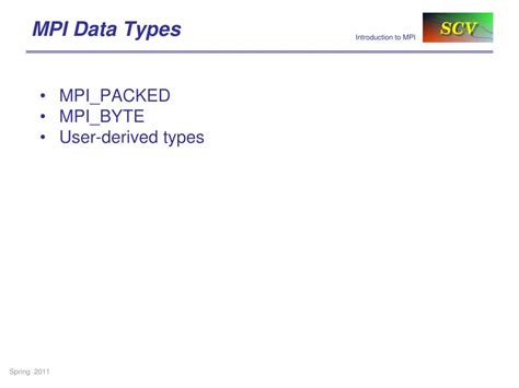 Ppt Introduction To Mpi Kadin Tseng Scientific Computing And Visualization Group Boston