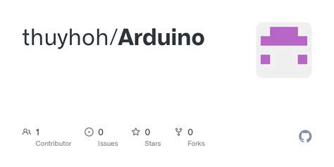 Github Thuyhoharduino