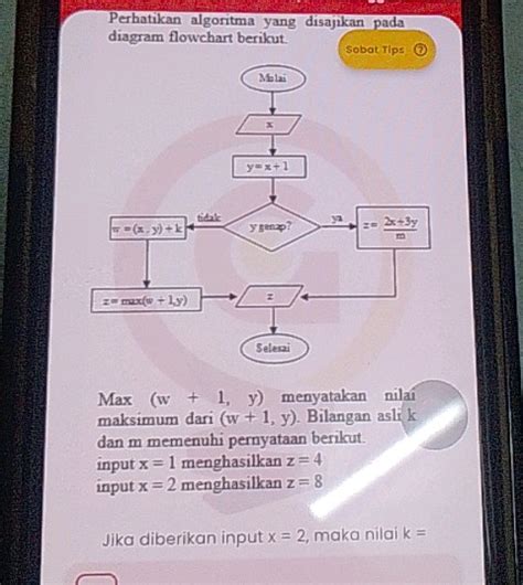Perhatikan Algoritma Yang Disajikan Pada StudyX