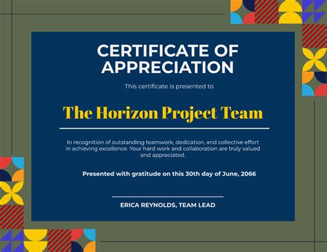 Free Printable Appreciation Certificate Templates To Customize Online