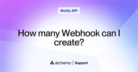 How Many Webhook Can I Create