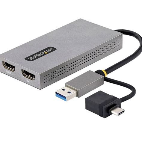 Jual Startech Com Startech B Usb Hdmi Usb Usb C Dual Hdmi Adapter Kota Bandung Rr