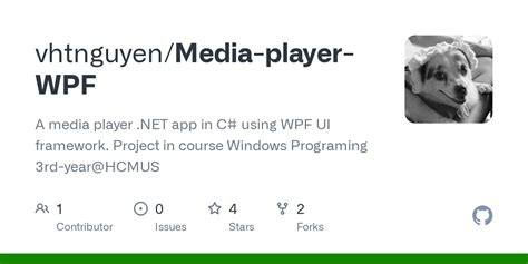 Github Vhtnguyenmedia Player Wpf A Media Player Net App In C