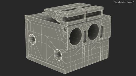 Screwless Terminal Block 3d Model 34 3ds Blend C4d Fbx Max Ma