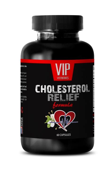 Cholesterol Supplements CHOLESTEROL RELIEF FORMULA B Cholesterol Support Vitamins