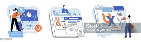 Application Testing Metaphor Vector Software Testing Sweep That Keeps Software Environment