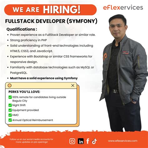 Eflexervices Inc On Linkedin Hiring Techjobs Fullstackdeveloper Symfony Remoteopportunities