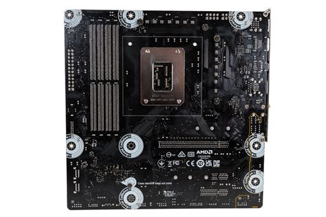 MSI MAG B660M Mortar WiFi DDR4 Review Board Layout TechPowerUp