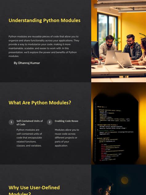 Understanding Python Modules Pdf Modular Programming Python