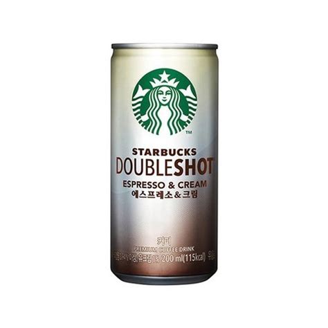 Gs25 스타벅스 더블샷 에스프레소앤크림 200ml 쇼신마켓