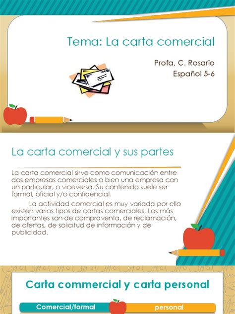 La Carta Comercial Pdf