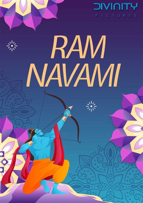 Ramnavami Ram Jaishreeram Ramayana Sitaram Lordrama Ayodhya Divinity Pictures Llp