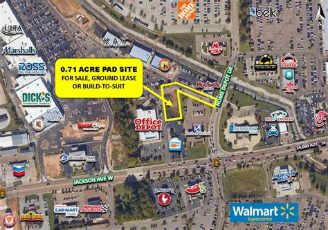 0 Jackson Ave W Oxford Ms 38655 Pad At Oxford Galleria Entrance