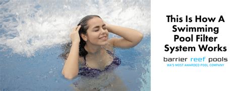 This Is How A Swimming Pool Filter System Works Barrier Reef Pools Perth