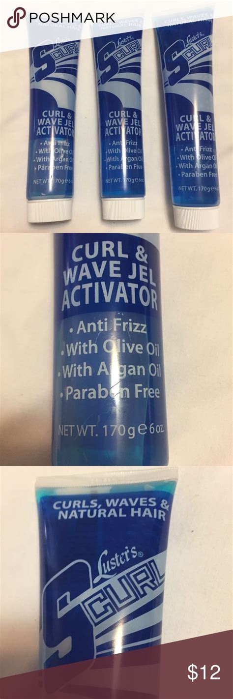 Lusters S Curl Hair Curl Wave Jel Activator 3pack Anti Frizz