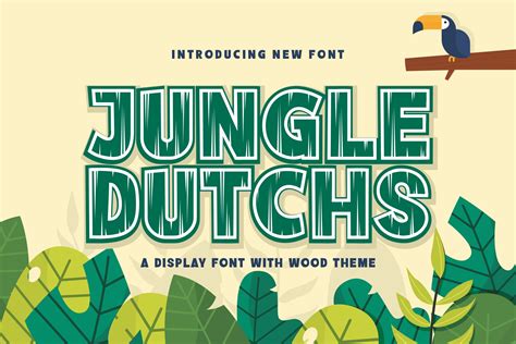 Jungle Dutch Bold Display Font