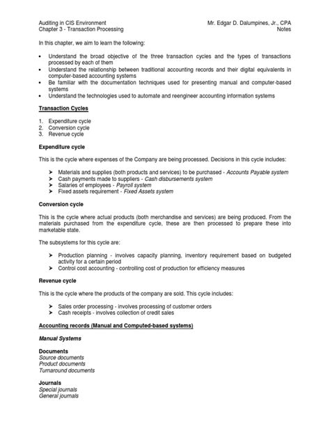 Cis Pdf Audit Expense