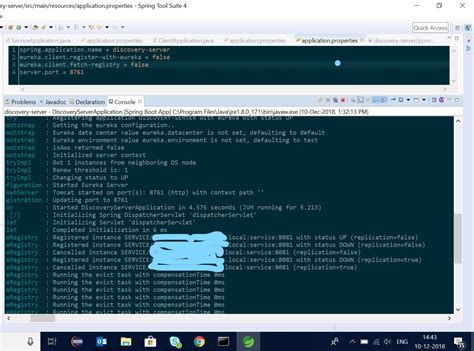 Java Unable To Register Services To The Discovery Server Eureka