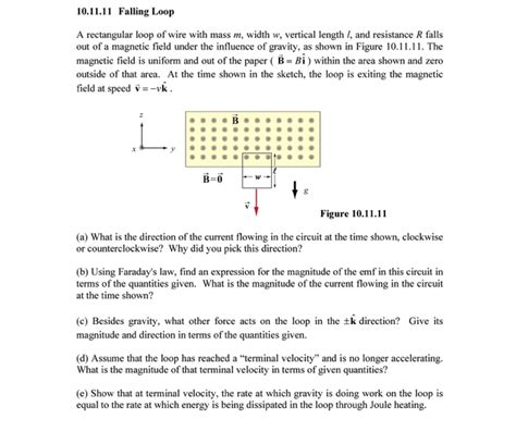 Solved Square Loop Moving Through Magnetic Field An Chegg