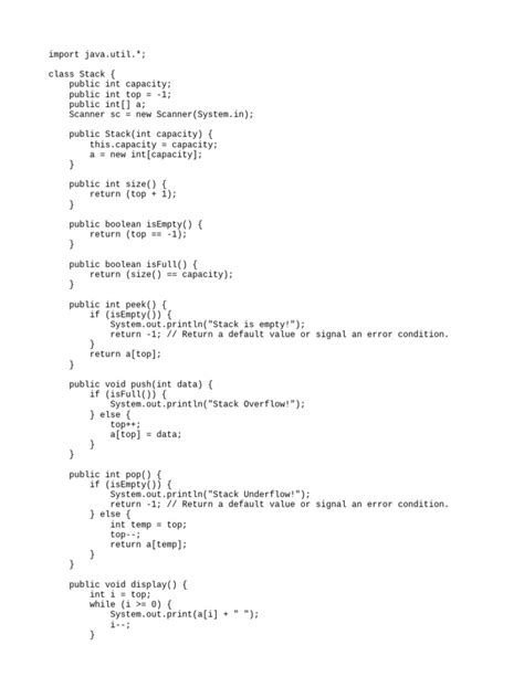 Stack Pdf Boolean Data Type Information Technology