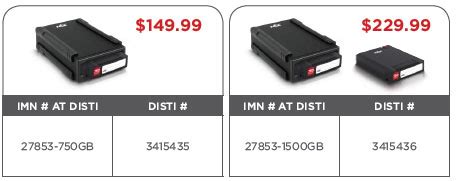 Imation RDX GB Starter Kit Bundle USB Docking Station Plus GB RDX Cartridge