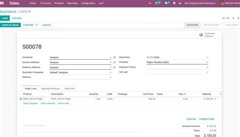 Re Invoice Policy In Odoo 14