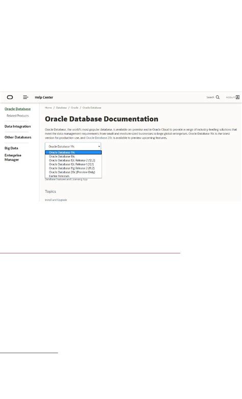 Oracle 官方文档 结构说明 墨天轮文档