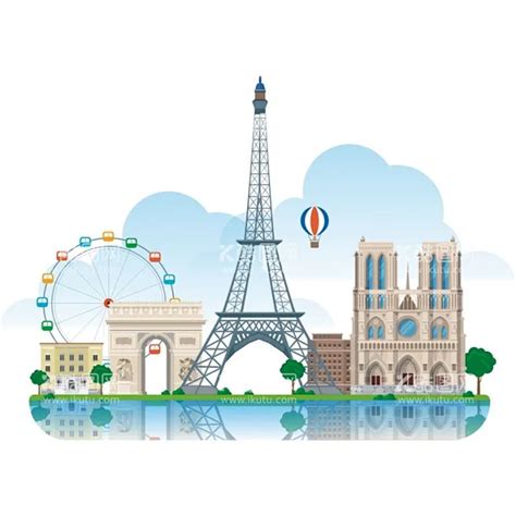 卡通埃菲尔铁塔 源文件下载【酷图网】卡通铁塔 巴黎 法国 欧洲 城市 矢量 旅游 塔 埃菲尔 夏天 观光 假期 天际线 度假 法国风情 法国旅游 花瓣网
