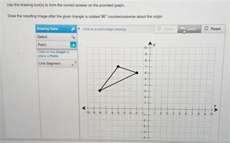 Solved Use The Drawing Tool S To Form The Correct Answer On The Provided Graph Draw The