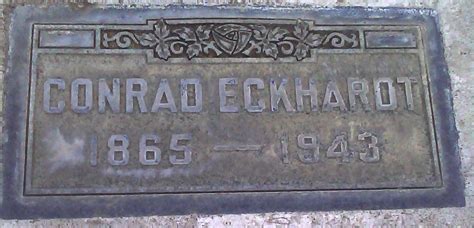 Conrad Eckhardt 1865 1943 Homenaje De Find A Grave