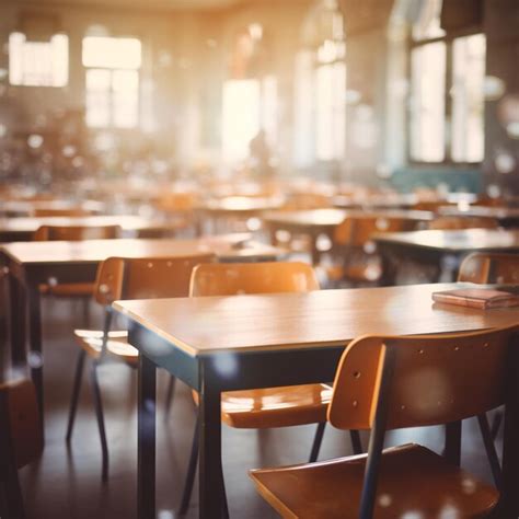 Premium Photo Photo Of A Classroom Back To School