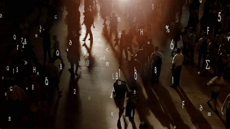 Collecting Personal Data Information Of People Walking In The City 25554729 Stock Video At Vecteezy