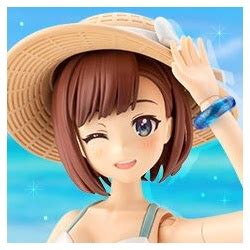 創彩少女庭園小鳥遊暦水着ドリーミングスタイル ブラックスワンプラモデルコトブキヤ小鳥遊暦が制服に続いて水着姿で登場です
