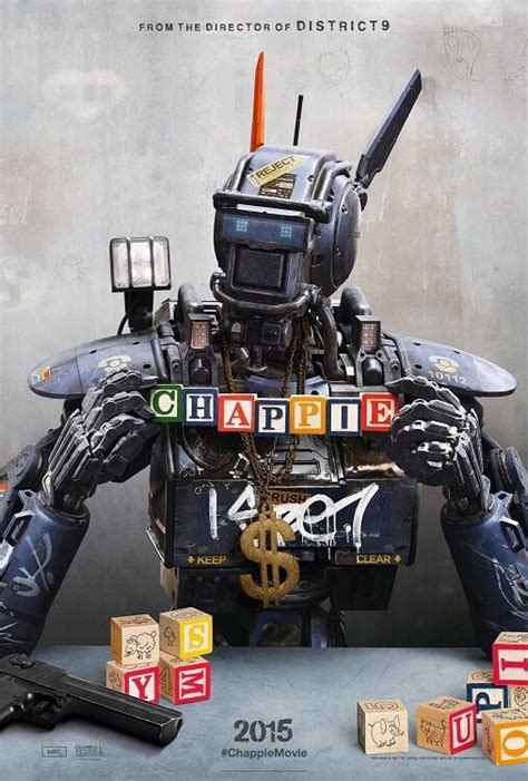 Poster Chappie Poster Robot Poster A Chappie Movie Poster 12x18 Unframed