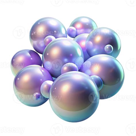 Magnificent Minimalist A Field Of Shimmering Translucent Orbs S High Quality 58068535 Png