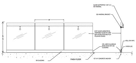 Frameless Glass Base Shoe Railings Acs Railings