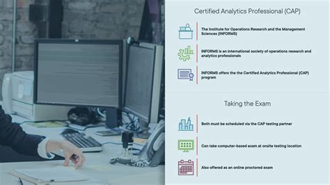 Online Course Taking The Exam Certified Analytics Professional Cap From Pluralsight Class