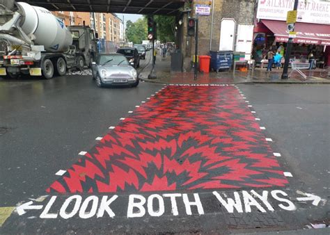 Eley Kishimoto Covers London Street Crossing In Graphic Patterns