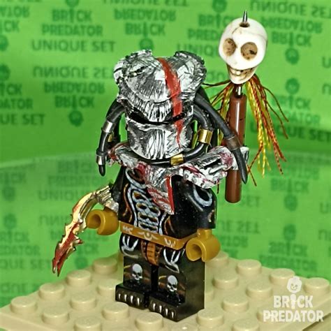 Exclusive Predator Custom Lego Minifigure Set 14 Brick Predator