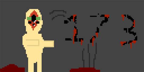 Scp 173 Pixel Art
