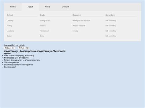 Responsive Mega Menu In HTML Using Megamenu Js CodeHim