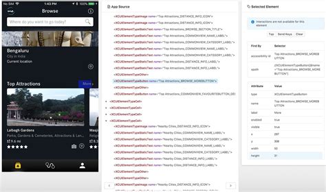 Getting Visible True And False For The Elements Present In Same Screen Together Support