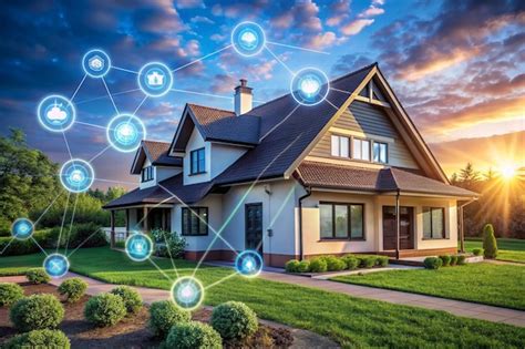 Sustainable Smart Homes Enhanced By Ai Premium Ai Generated Image