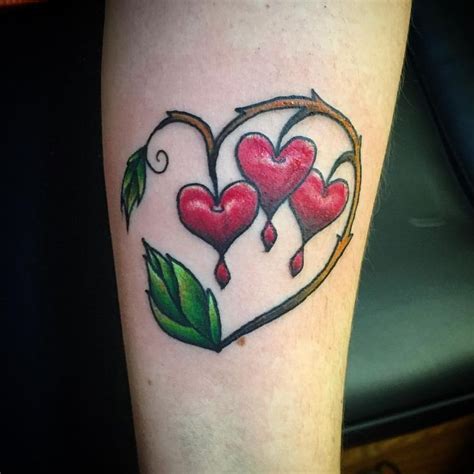 Bleeding Heart Flower Tattoo Meaning